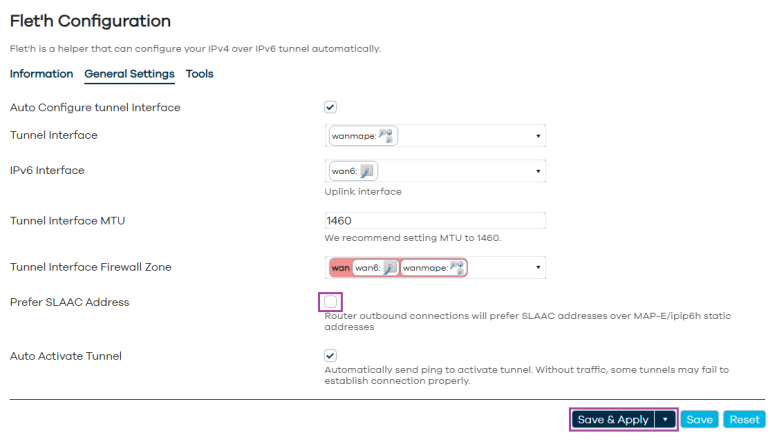 OpenWrt：v6プラス MAP-E luci-app-flethの導入 | Exiv Networks – IT Blog